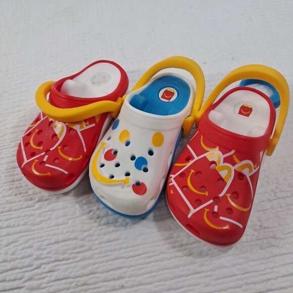 McDonald's | Toys | Mcdonalds Mini Crocs Keychain Happy Meal Toy 2 Red ...